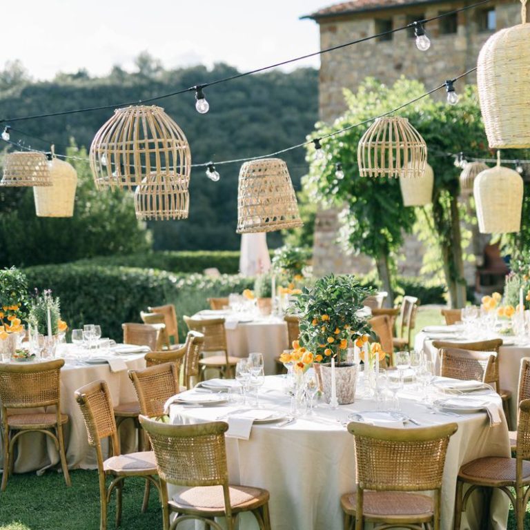 Wicker Furniture ideas for Social Outdoor Events | Ampa Events